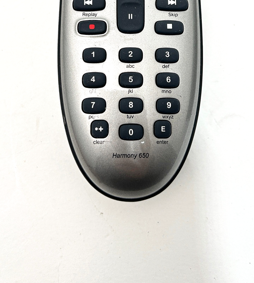 Logitech Universal Remote Control Harmony 650 Advanced Control w/ LCD ...