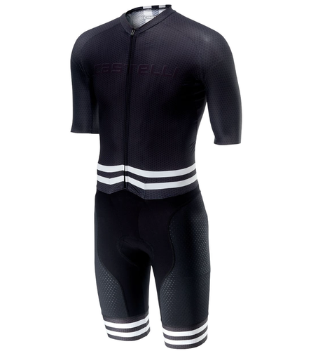 Castelli Men's Sanremo 4.0 Speed Suit Full Body Padding Sz M Black ...