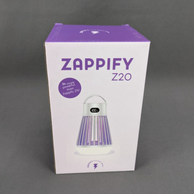 ZAPPIFY Z20 Mosquito Zapper Indoor & Outdoor Cordless Rechargeable NEW ...