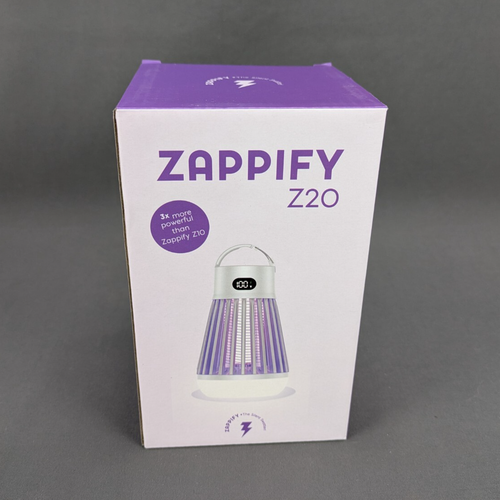 ZAPPIFY Z20 Mosquito Zapper Indoor & Outdoor Cordless Rechargeable NEW ...