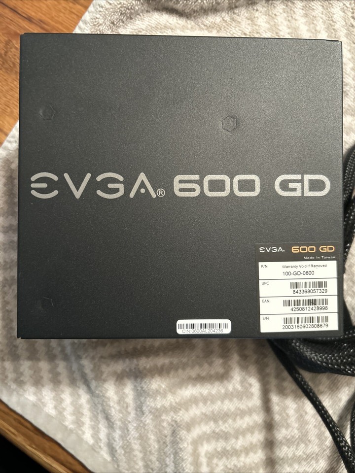 EVGA 600 GD, 80 Plus Gold 600W Power Supply | eBay