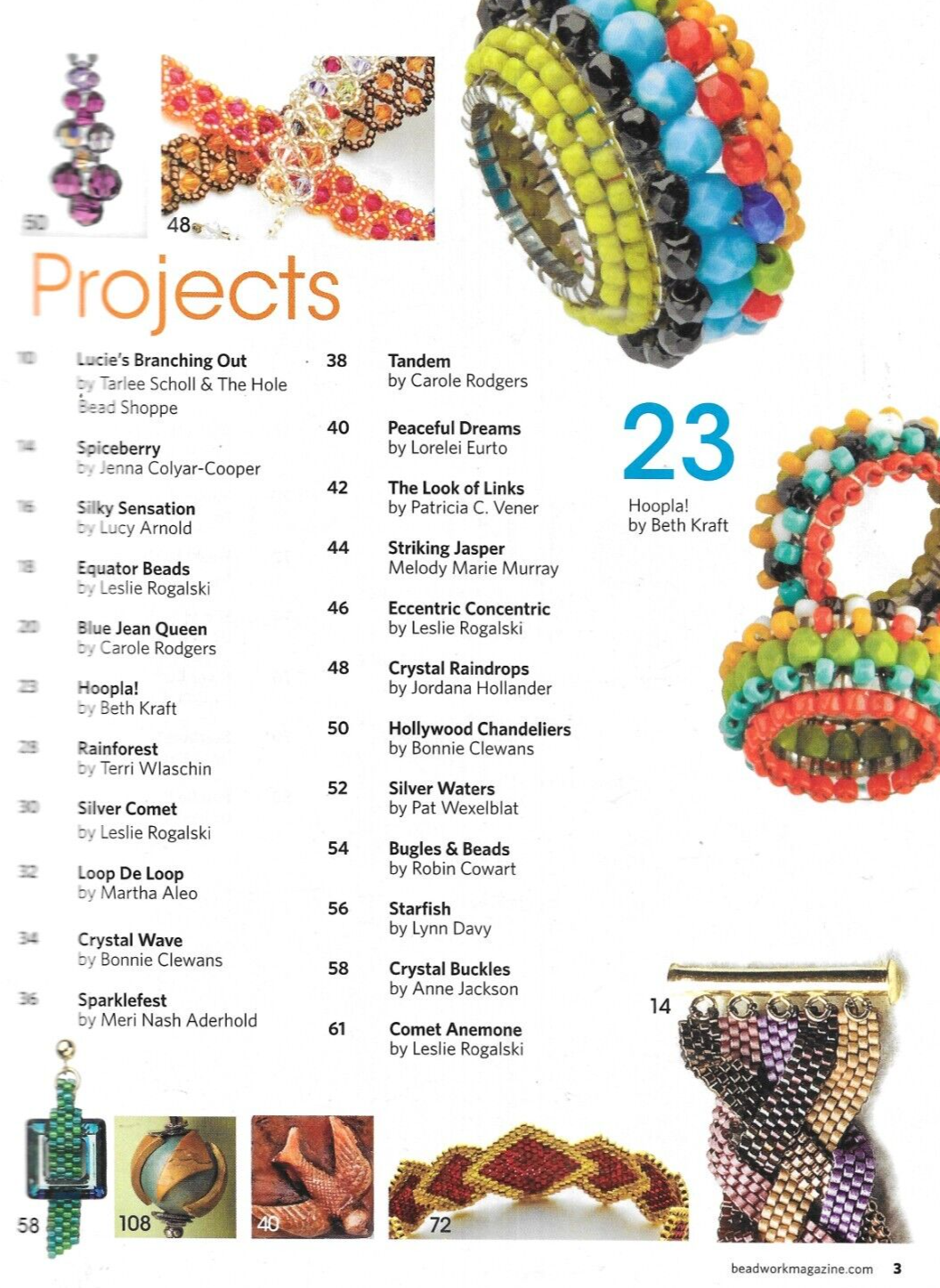 Best of Step by Step Beads Magazine Jewelry Earings Necklace Silver ...