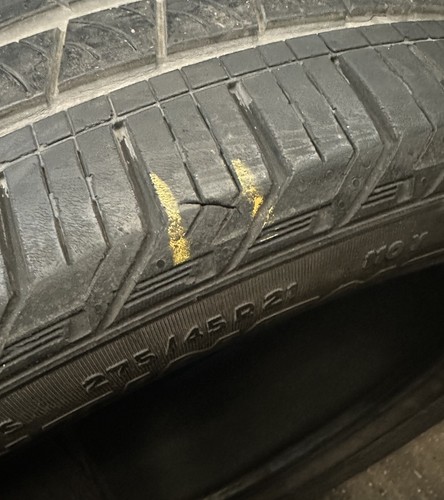 275 45 R 21 110Y XL M+S Continental Cross LX Sport 5mm+ R628 x2 PW Tyre ...