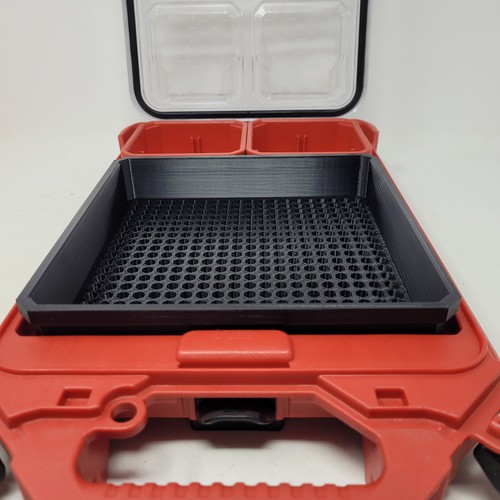 Fit Milwaukee Packout Low Profile Hex Bit Storage Tray Black 1 ...