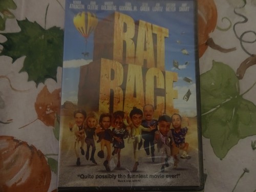 Rat Race DVD 2001 BRAND NEW SEALED Comedy John Cleese Seth Green Jon ...
