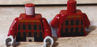 New LEGO Armor Torso Chainmail Chestplate Dark Red Minecraft Knight ...