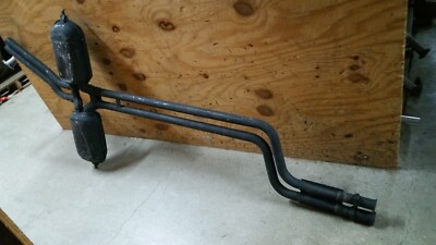 LEISTRITZ CENTER EXHAUST MUFFLER PIPE ME5415 1979-1985 MER*CEDES 280SEL ...