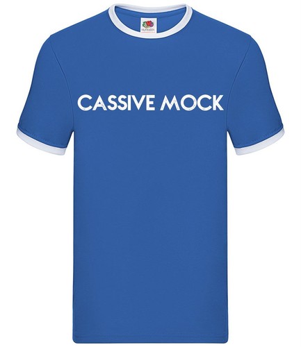 Cassive Mock - Mens Ringer - Adult Lad Joke Funny Cock Gift | eBay