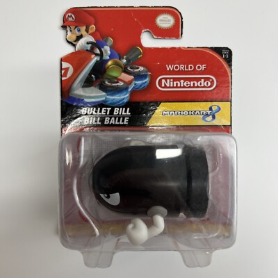 World of Nintendo Mariokart Bullet Bill 2.5” Figure Series 1-1 Jakks ...