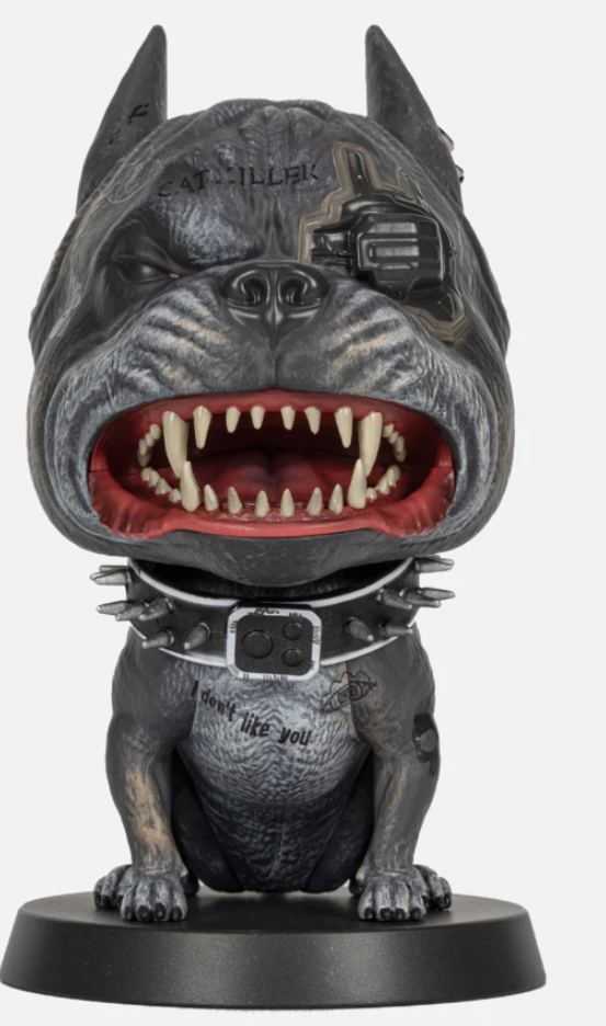 CYBERPUNK 2077 Edgerunners V'S Dashboard Cyberdog Dog Figure Statue ...