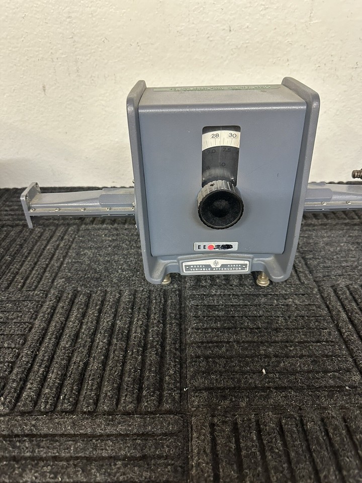 Vintage HP Attenuator X382A Carriage 809B Thermistor Mount X486A Wave ...