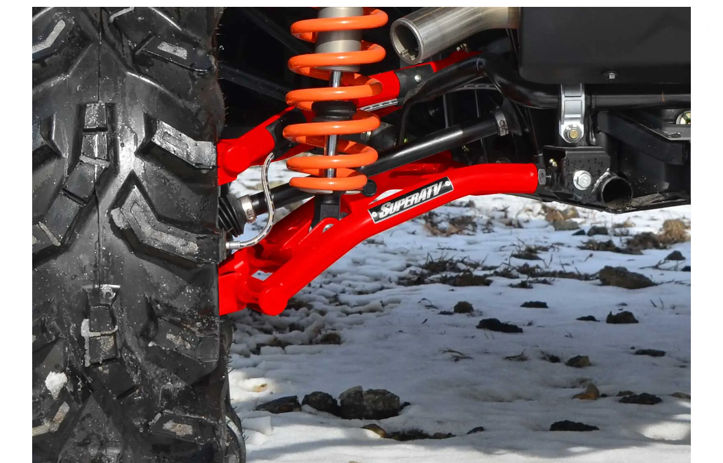 SuperATV High Clearance 1.5" Rear Offset A-Arms For Polaris RZR 4 900 ...