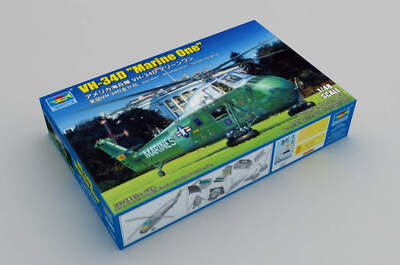 Trumpeter Scale Models 2885 1/48 VH-34D Marine One Helicopter Model Kit ...