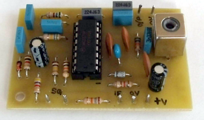 FM 455kHz IF, demodulator, & squelch for receivers with AM. UK designed ...
