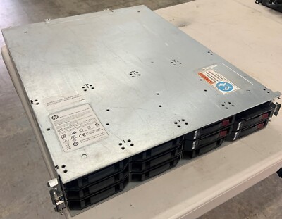 HP Storageworks Rack Mount Enclosure 12 Bay FCLSE-0801, w/ 2 x AP844B ...