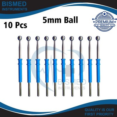 70mm Electrosurgical Electrode Cautery 5mm Ball Electrodes Diathermy ...