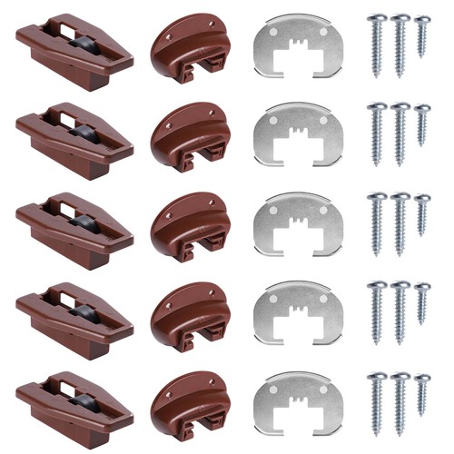 5 Sets Kenlin Rite-Trak II Drawer Track Guides Replacement for Dresser ...