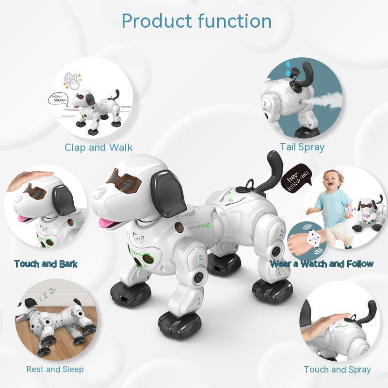 Kids Gift Remote Control Animal Toys Collection Smart Dancing Stunt ...