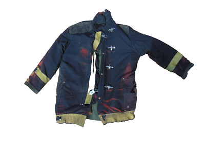 Janesville Lion Firefighter Fireman Jacket Coat Turnout Bunker Gear XL ...