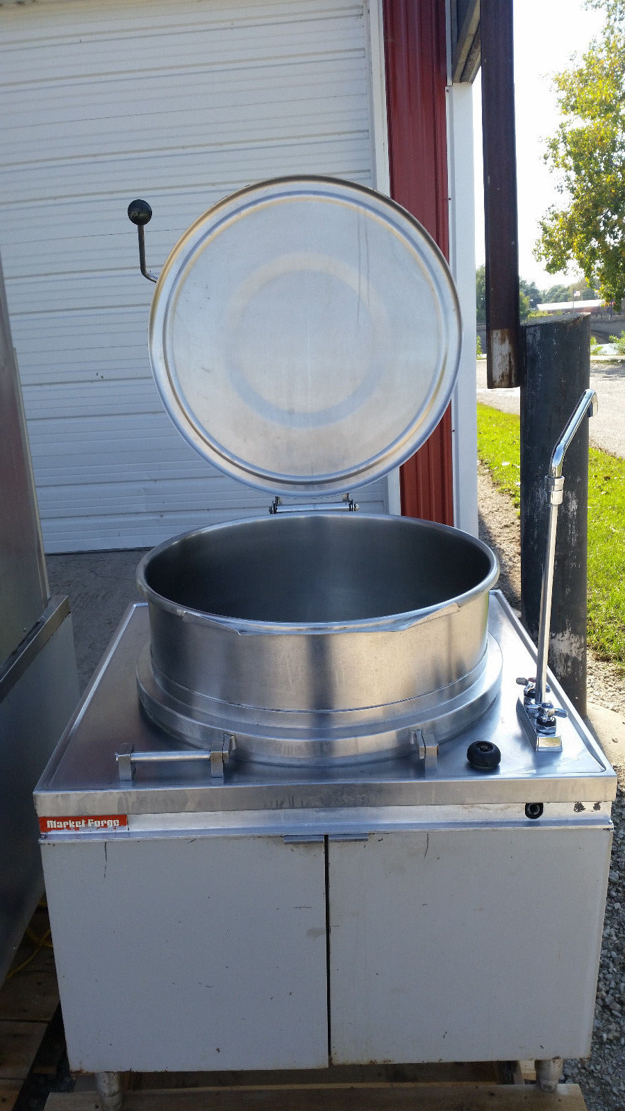 Market Forge MT40 Direct Steam Kettles 40 Gal Need Power Source | eBay