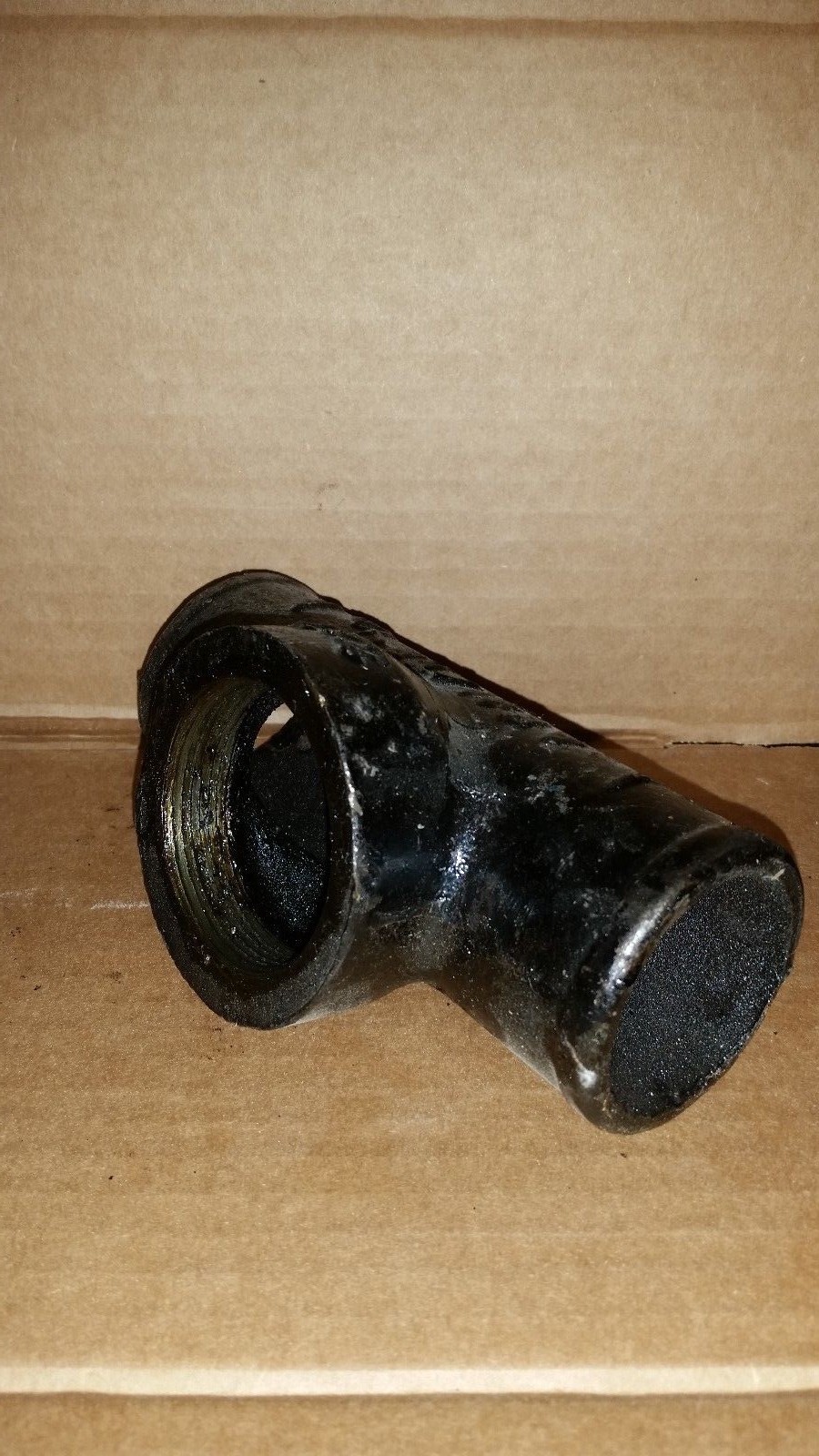 *NEW* TYLER 2" Cast Iron NO HUB Tapped TEE Fitting 2" NPT D118 | eBay