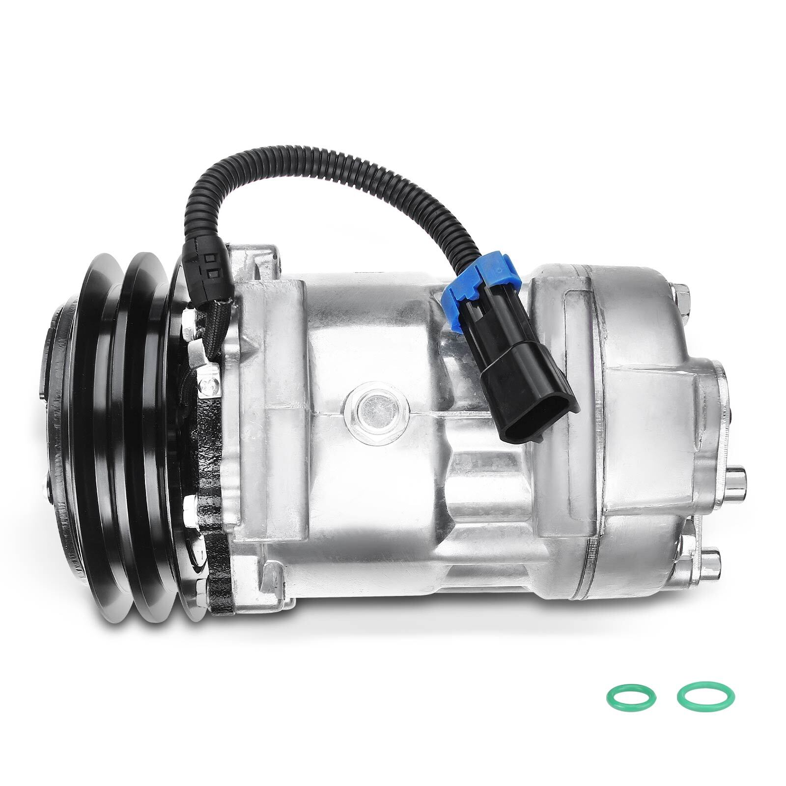 AC Compressor with Clutch for Volvo ACL VN VNL WAH WG WI White/GMC WCL ...
