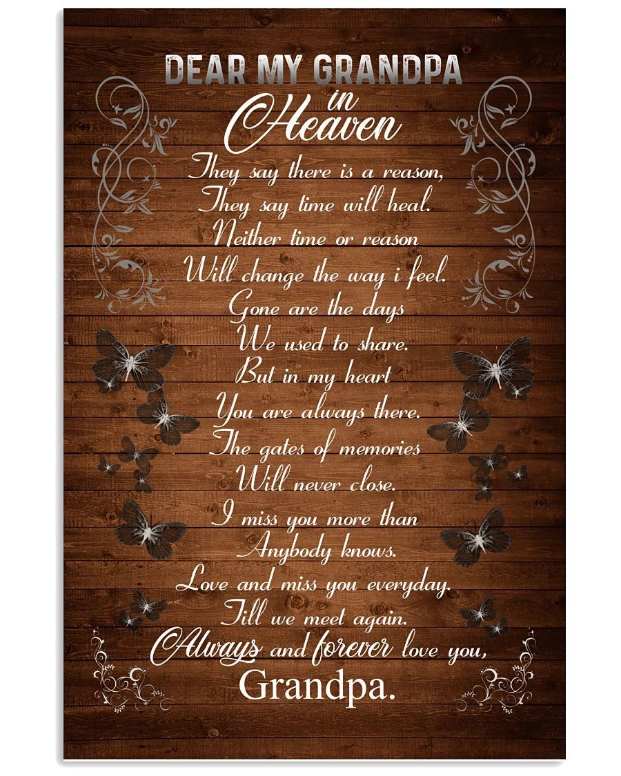 Missing Grandpa In Heaven