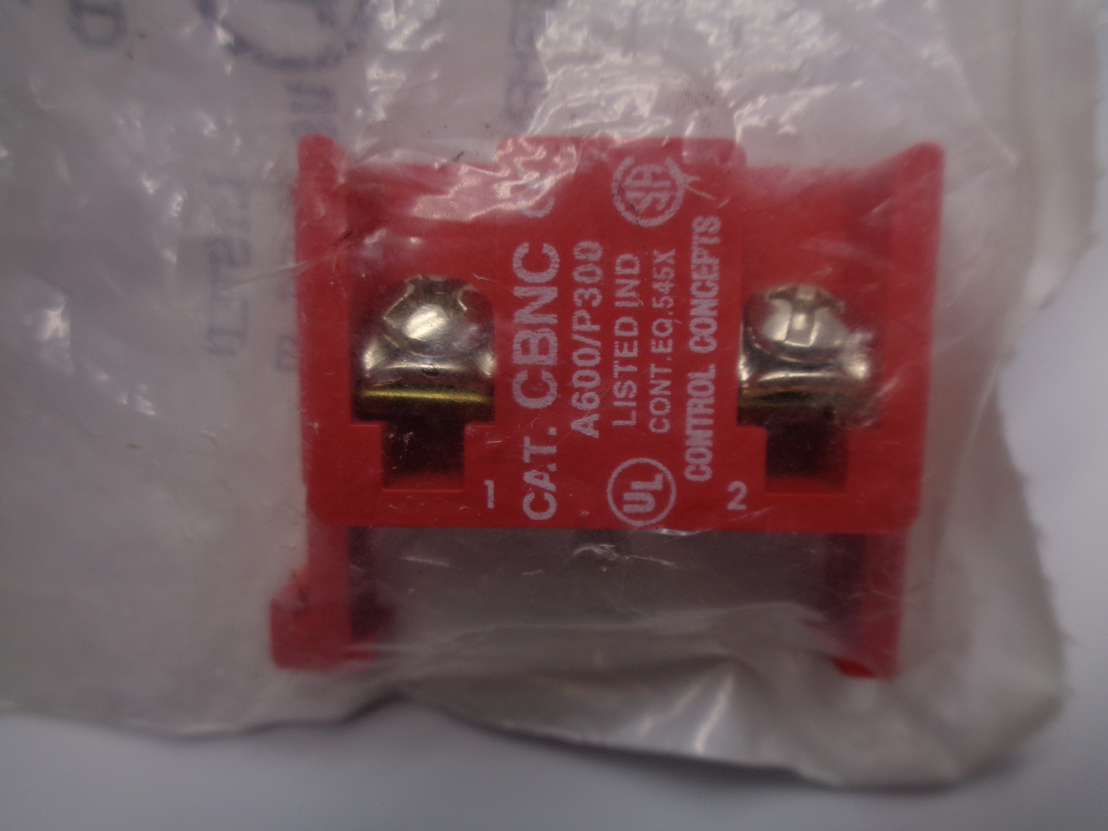 CONTROL CONCEPTS CBNC CONTACT BLOCK NSMP | eBay