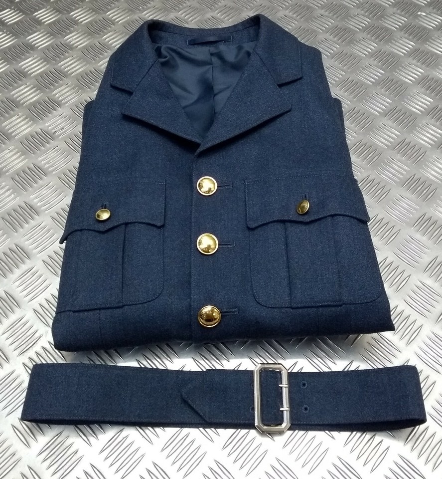 RAF No1 Jacket Royal Air Force Uniform Dress Plain Buttons Unissued ...