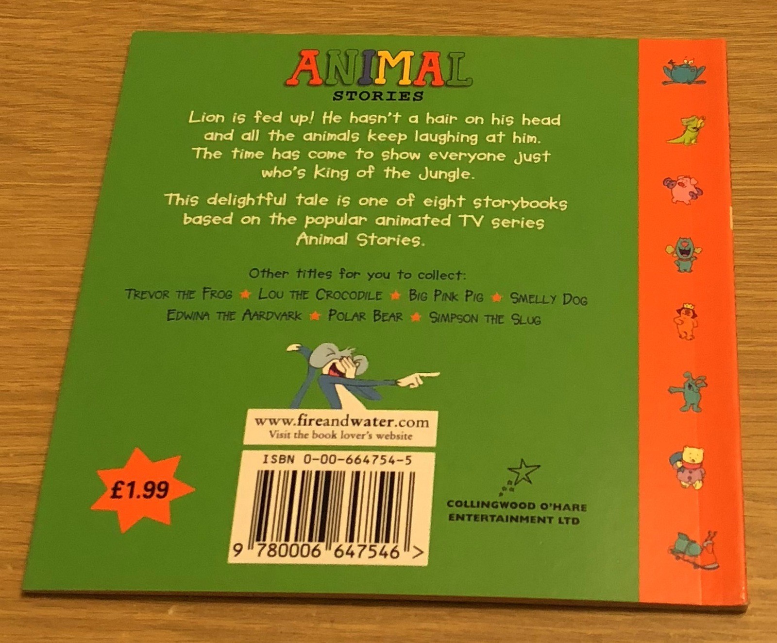 BIG BOLD LION Animal Stories Book (As Seen On CITV) NEW | eBay UK
