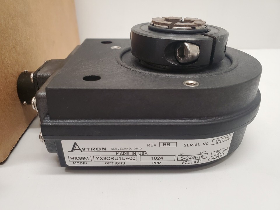 NEW OLD STOCK! AVTRON 1024PPR 5-15V REV. BB ENCODER HS35M-YX8CRU1UA00 ...