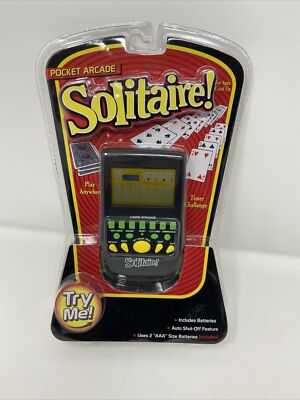 Westminster Pocket Arcade Solitaire Handheld Electronic Game (0277 ...