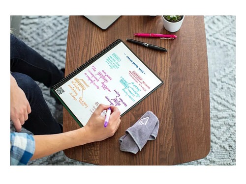 Rocketbook Everlast Smart Reusable Notebook 8.5x11 Dot Grid 32 Pages ...