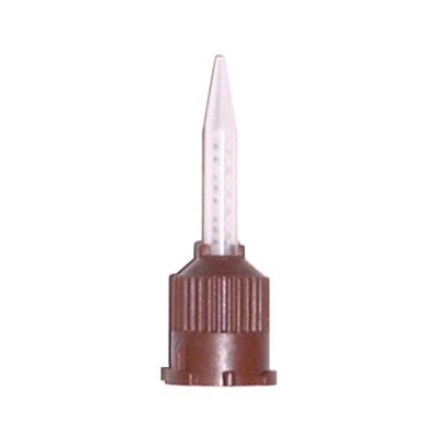 Dental Brown Short Temporary Cement HP Mixing Tips Impression (50/Pack ...