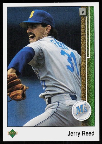 1989 Upper Deck Jerry Reed Seattle Mariners #529 | eBay