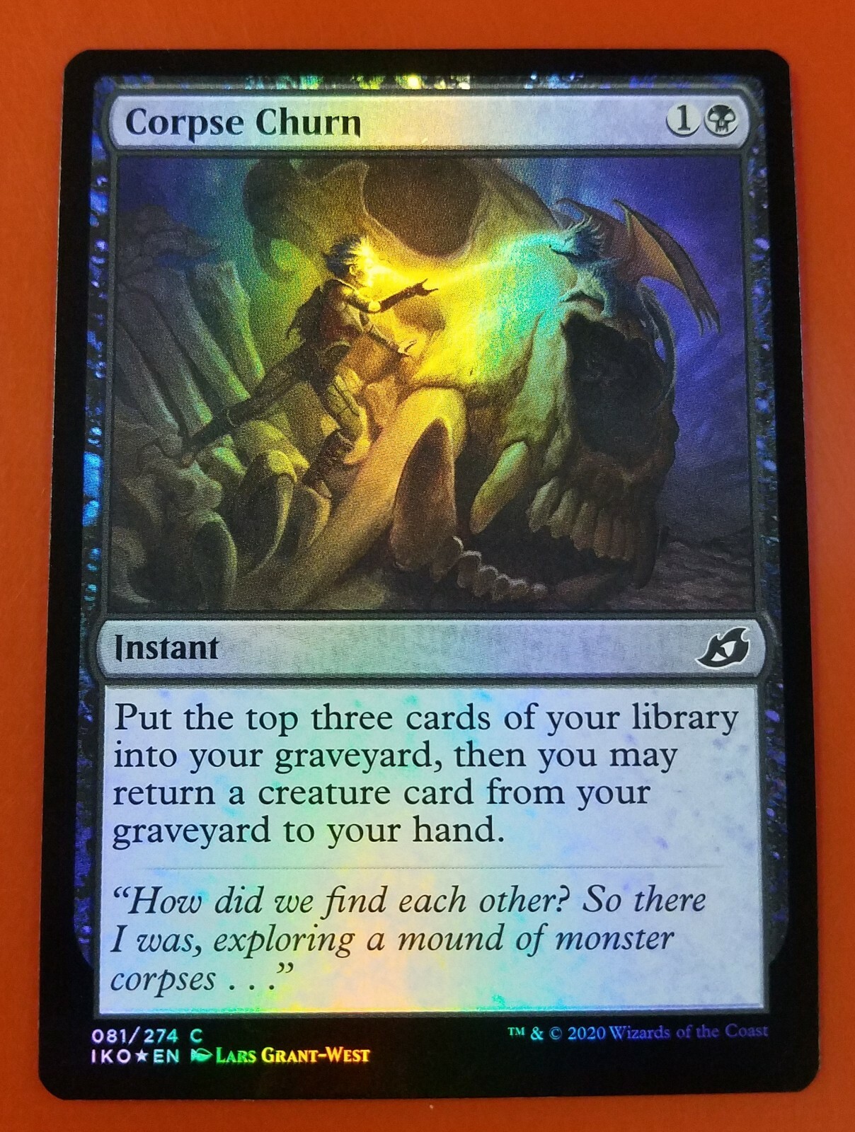 1x Corpse Churn | FOIL | Ikoria Lair of Behemoths | MTG Magic Cards | eBay