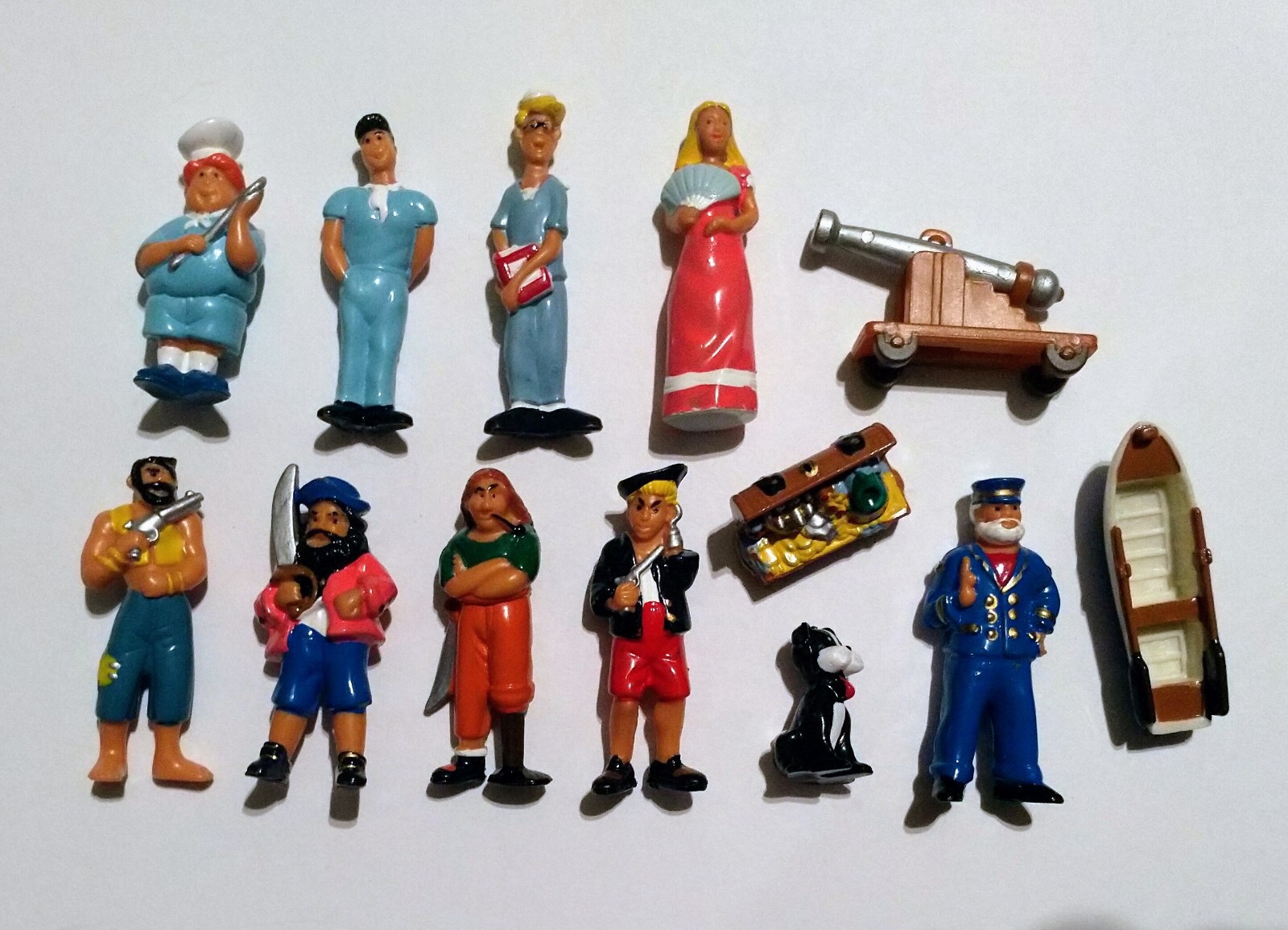 CAPTAIN BIRDSEYE IGLO PIRATES FIGURINES SET - VINTAGE FIGURES ...