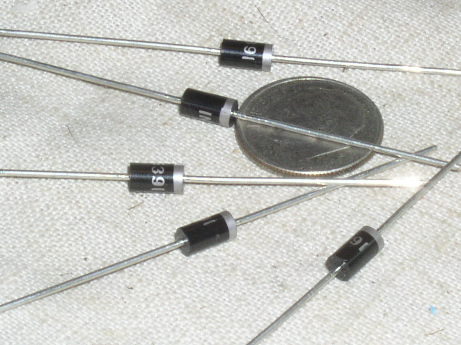 5 DISCONTINUED 1N5391 50V 1.5A 1.5 A AMP FAST POWER RECTIFIER DIODE DO ...