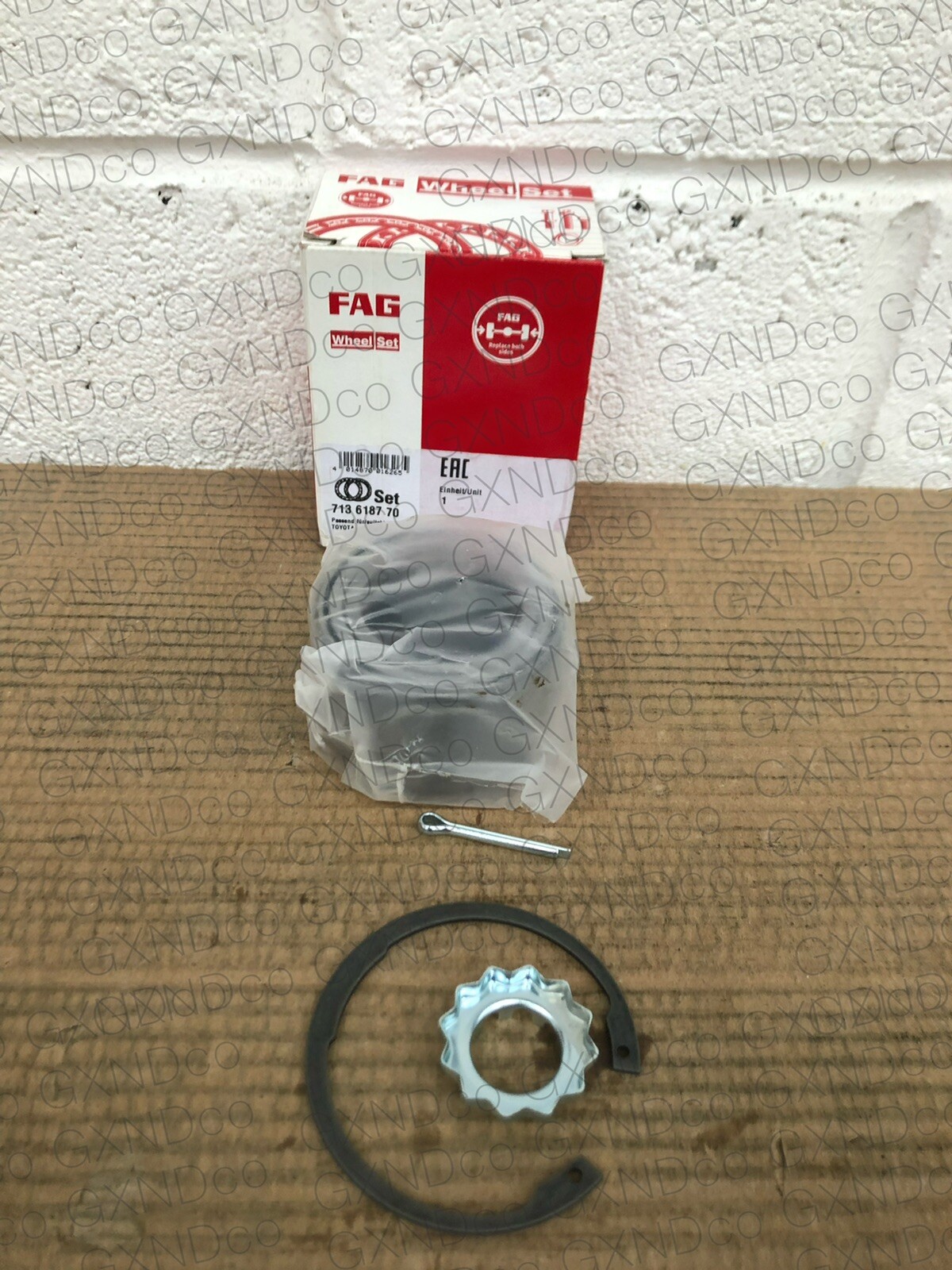 FAG Front Wheel Bearing Kit Fits TOYOTA 9008036087 9008036136 ...