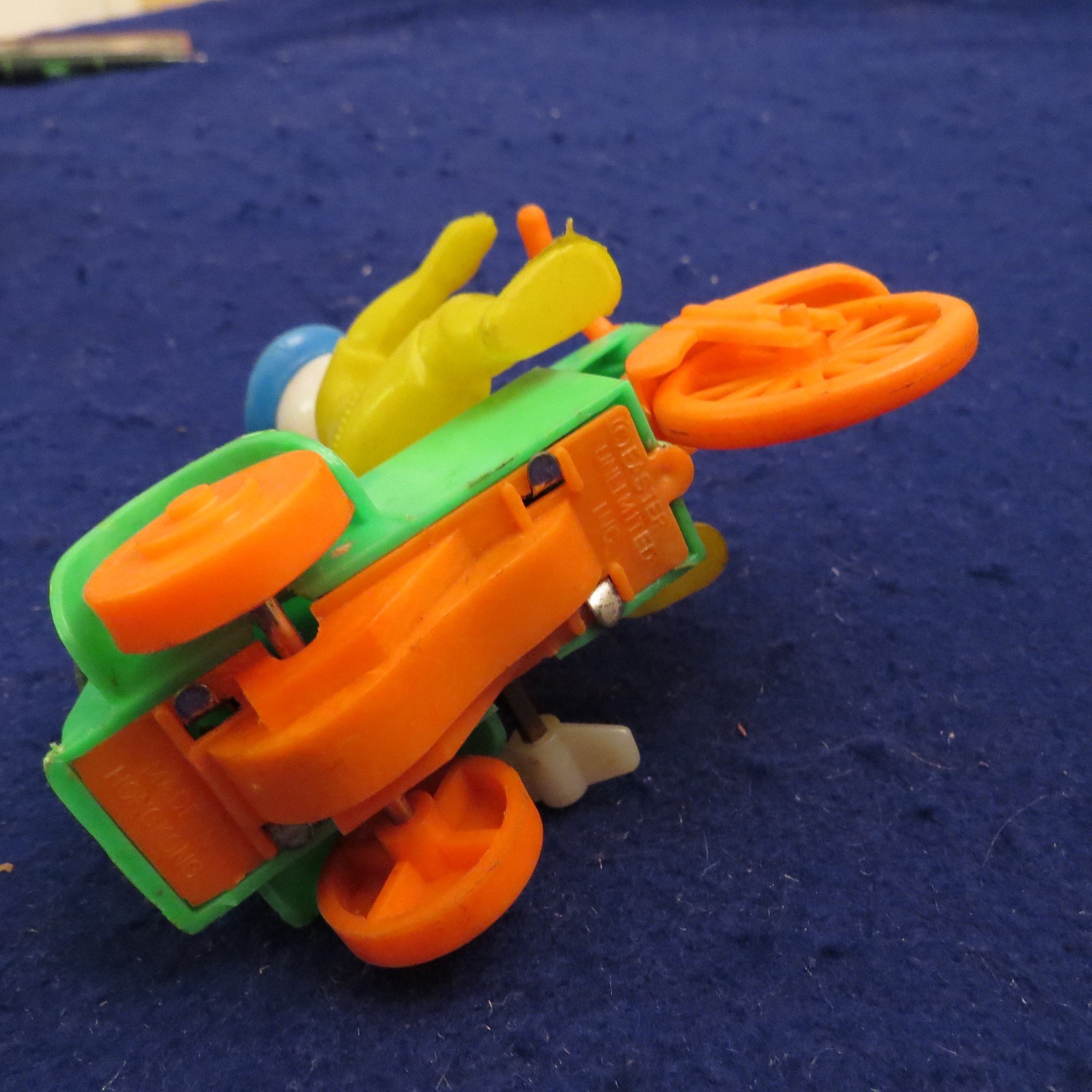 Vintage Easter Unlimited Wind Up Duck Tricycle Moped with Bell WORKS ...