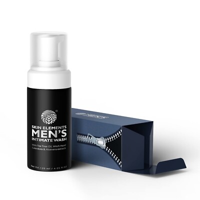 Skin Elements Men's Intimate Wash pH Balanced - Tea Tree Oil - 120 ml ...