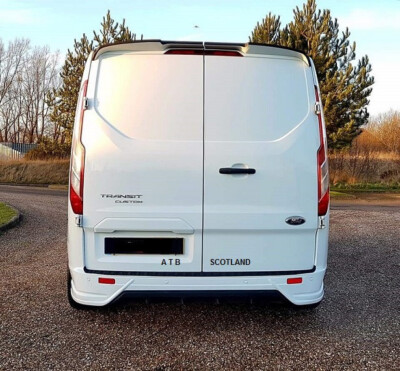 FORD TRANSIT CUSTOM 13-23 REAR BUMPER SPOILER AT STYLE | eBay UK