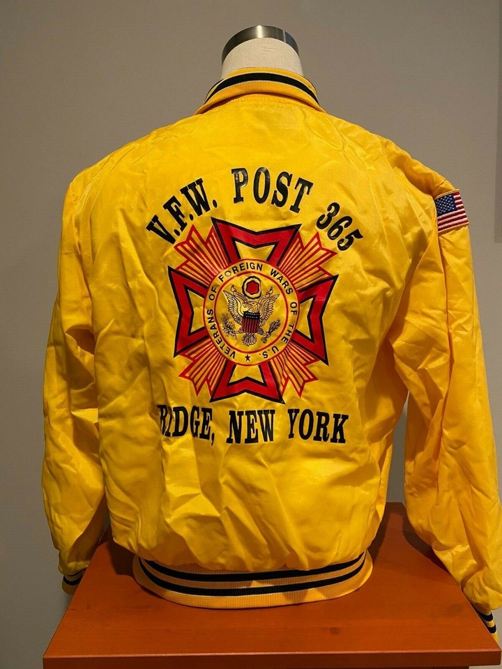 Vintage VFW Jacket Coat - Post 365 Ridge New York - John - Birdie - Old ...
