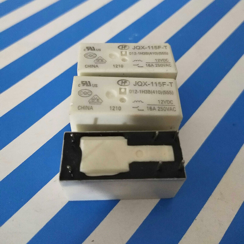 5PCS HONGFA JQX-115F-T-012-1H3B Power Relay 6Pin 12VDC 16A 250VAC | eBay