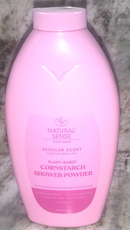 Natural Sense After Shower PlantBase Cornstarch Shower Powder 10oz ...