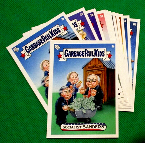 2020 Topps GPK Garbage Pail Kids Disgrace to White House IOWA CAUCUS 12 ...