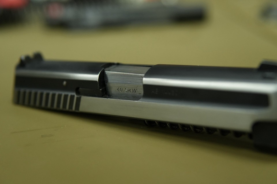 OEM SIG SAUER P229 COMPLETE TWO TONE SLIDE, BARREL, GUIDE ROD, SPRING ...