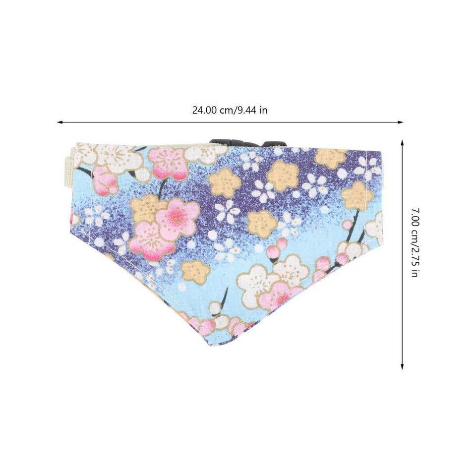 Cat Bandana Cat Scarf Collar Kerchief Washable Triangle Pet Puppy Bib ...