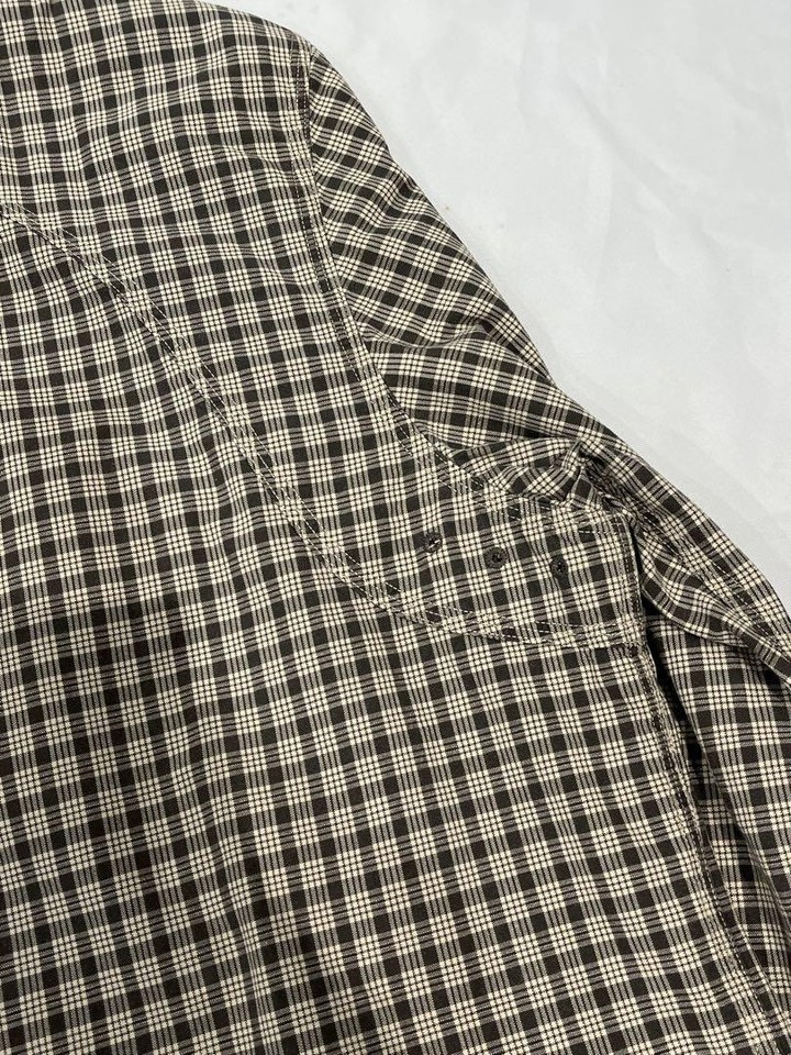 RRL Check Shirt XL, Curved Back Yoke, Breathable Back & Side ...