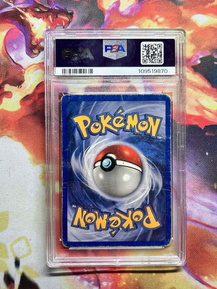 🥊Pokémon PSA 1 Base Set Hitmonchan 🥊 UFC Edition 🥊Battle Worn Vintage ...